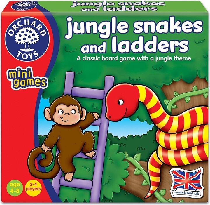 Orchard Toys Jungle Snakes and Ladders - ShopStyle Games & Puzzles