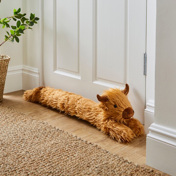 Dunelm Henry Highland Cow Draught Excluder Brown - ShopStyle Decor