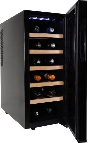 Koolatron Wine Cooler Refrigerator 12 Bottle Deluxe Countertop Compact ...