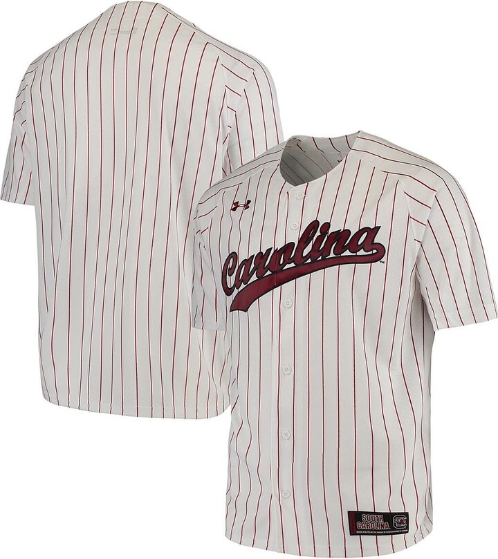 Under Armour Men's White South Carolina Gamecocks Performance Replica ...