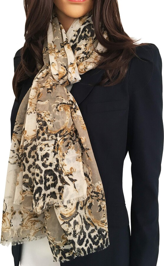 The Accessory Co. Large Snakeskin Scarf for Women - ShopStyle Scarves ...