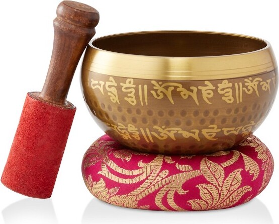 Prajna Singing Bowl Set for Yoga, Chakra Healing, Meditation and Prayer ...