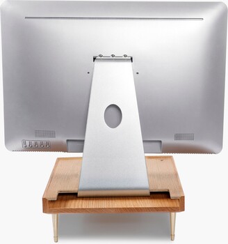 Etsy Wooden Monitor Stand, Red Oak Wood Imac Monitor Stand, Apple ...