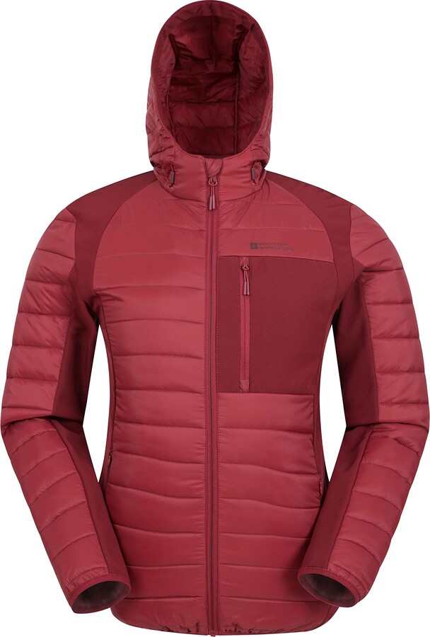 Mountain Warehouse Turbine Mens Padded Softshell - Lightweight Spring ...