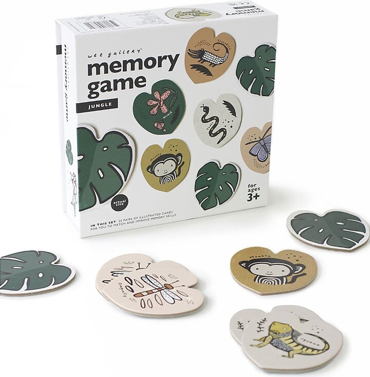 Unisex Wee Gallery Memory Matching Game - Jungle - Ages 3+ - ShopStyle