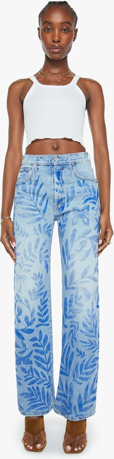 Mother The Lasso Sneak - ShopStyle Distressed Jeans