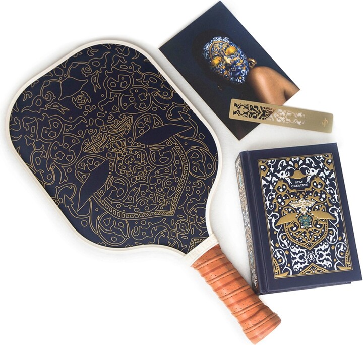 Helios Pickleball Blue / Gold The Cynessia X Helios Chapter One Limited ...