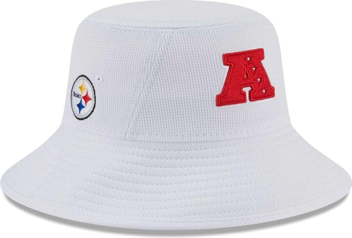 New Era Men's White Pittsburgh Steelers 2023 Nfl Pro Bowl Bucket Hat ...
