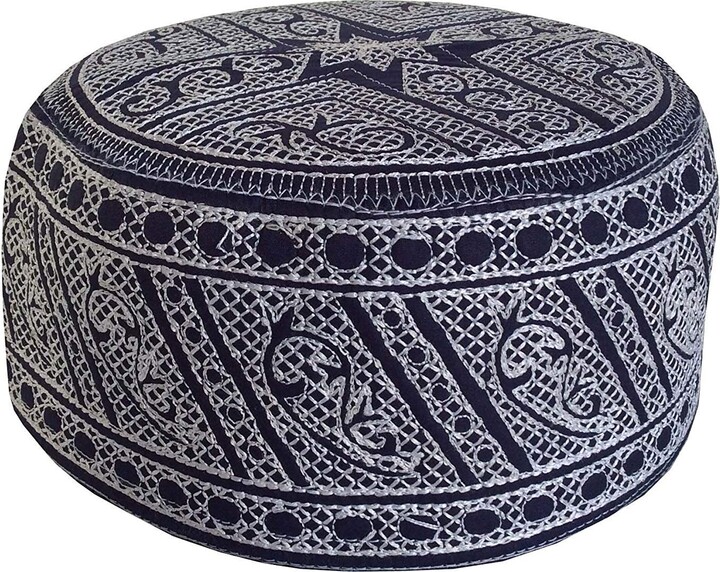 K_Caps Kufi Men's Unisex Skull Cap Women's Designer Solid Hat with Hand ...