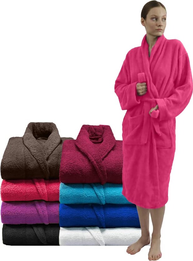 Zuper Duper Towelling Bath Robe Premium Quality Bathrobes for Women ...