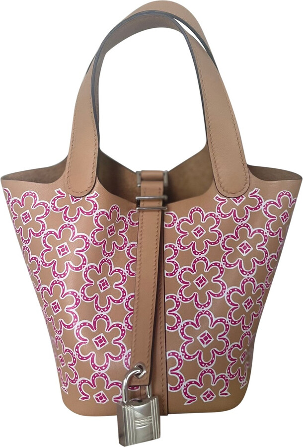 Hermes Picotin leather mini bag - ShopStyle