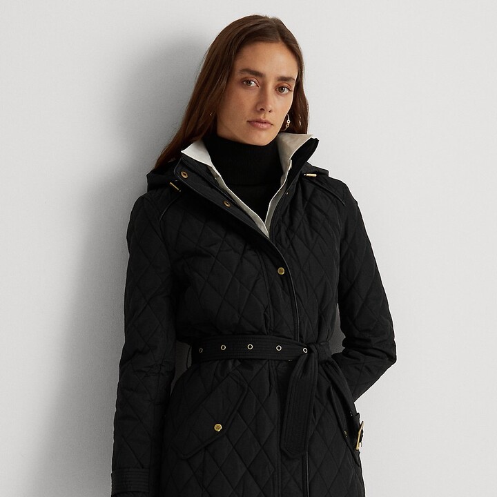 Lauren Ralph Lauren Ralph Lauren Belted Quilted Jacket - ShopStyle