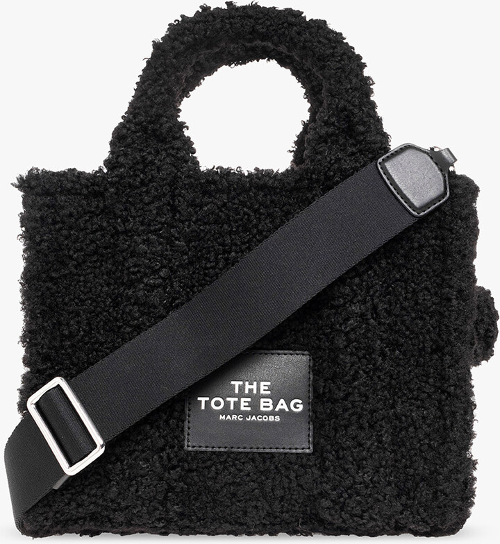 Marc Jacobs ‘The Teddy Tote Mini’ Shopper Bag - Black - ShopStyle