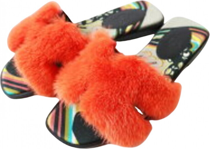Hermes Oran mink sandal - ShopStyle