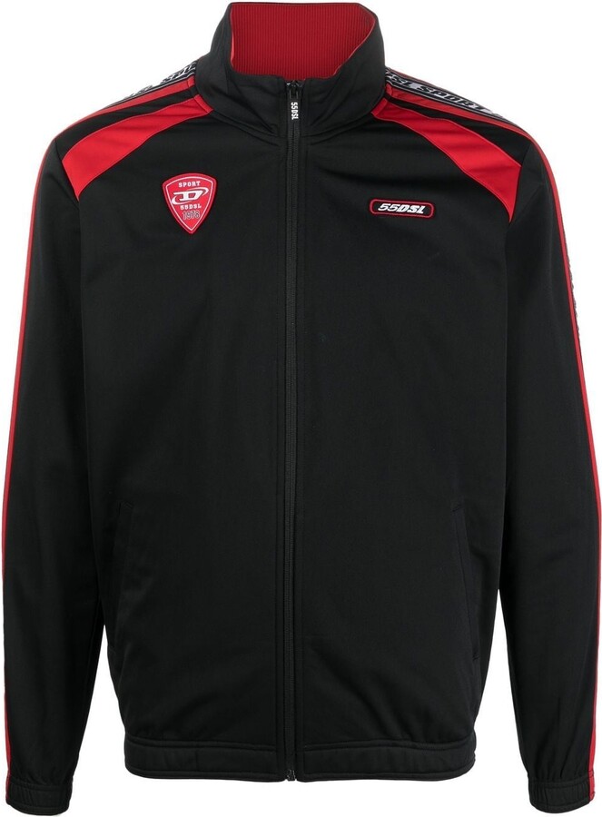 Diesel Logo-Patch Performance Track Jacket - ShopStyle