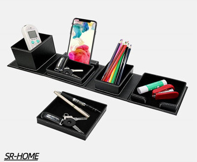 SR-HOME Desk Organizer Office Supplies Multi-Functional Stationery ...