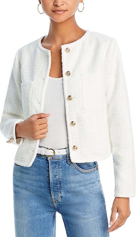 Aqua Tweed Jacket - Exclusive - ShopStyle