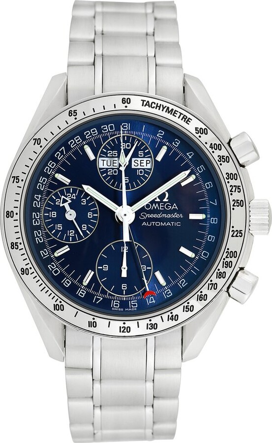 Omega Men's Speedmaster Day-Date Watch, Circa 1990S (Authentic Pre ...