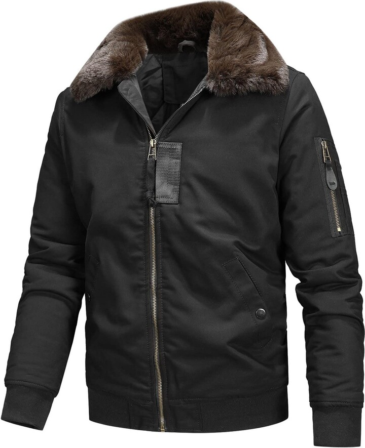 Generic Men's Lightweight Jacket Sportwear Bomber Jacket Windbreaker ...