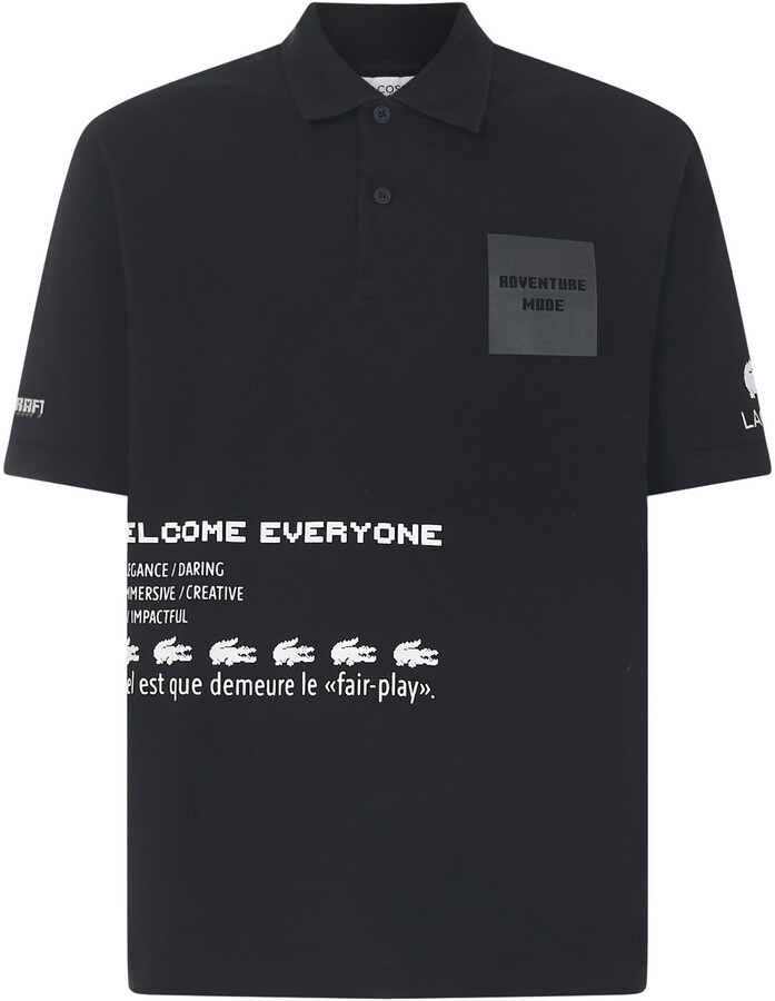 Lacoste X Minecraft Polo Shirt - ShopStyle