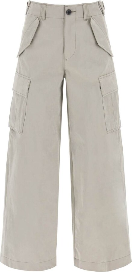 Sacai peach skin technical cargo pants - ShopStyle
