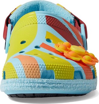 Crocs Zen Garden Sensory Classic Slip Resistant Adjustable Terry Cloth ...