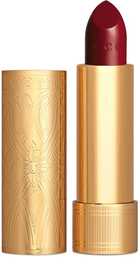 Gucci 506 Louisa Red, Rouge a Levres Satin Lipstick - ShopStyle