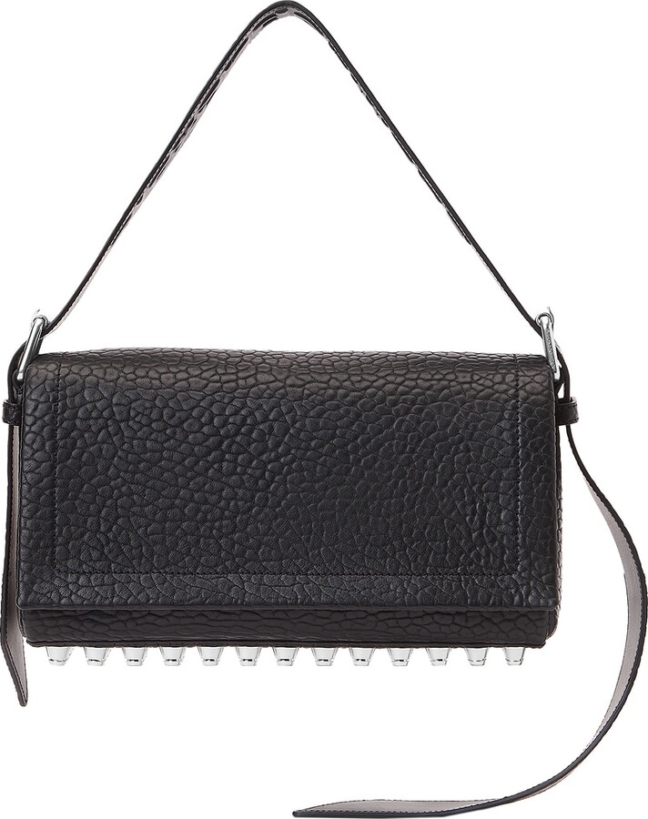 Alexander Wang Ricco Medium Flap Bag in Black - ShopStyle