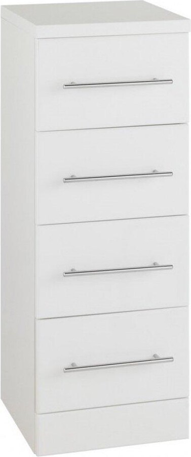 Clifton Gloss White Four Drawer Unit Bathroom Unit - ShopStyle Sinks ...