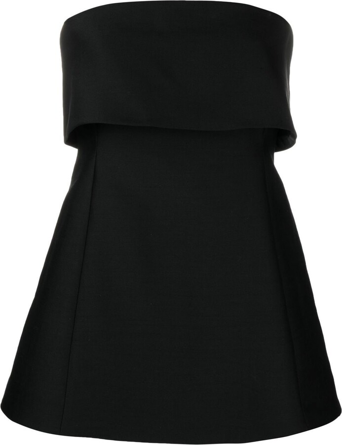 Totême Sleeveless Fold-Over Top - ShopStyle