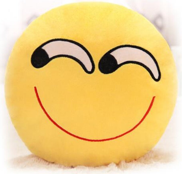 Vinyl Boutique Shop Emoji Smiley Emoticon Stuffed Toy Case Doll Pillow ...