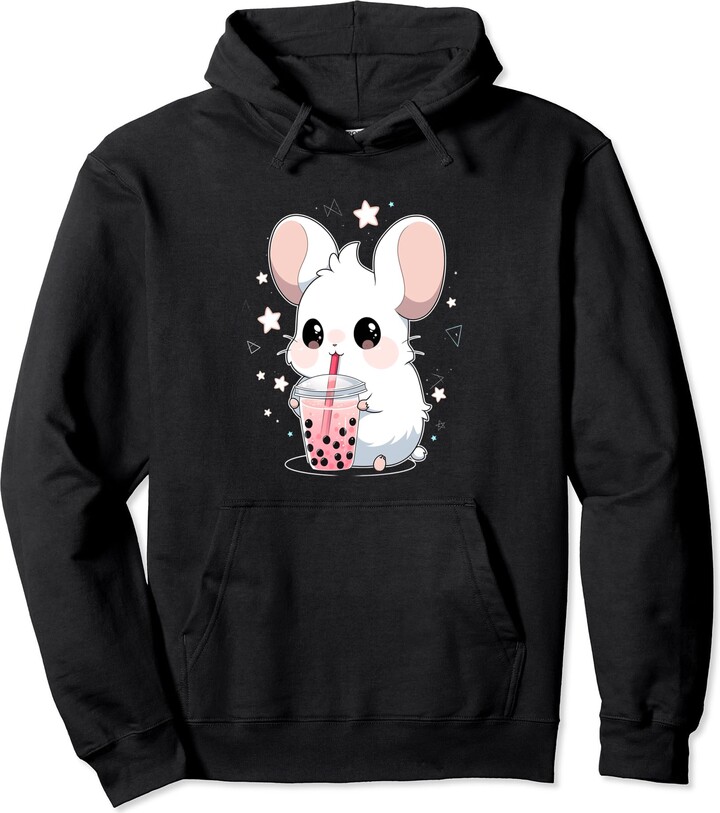 Kawaii Boba Drink Bubble Tea Lover Chinchilla Boba Tea Bubble Tea Anime ...