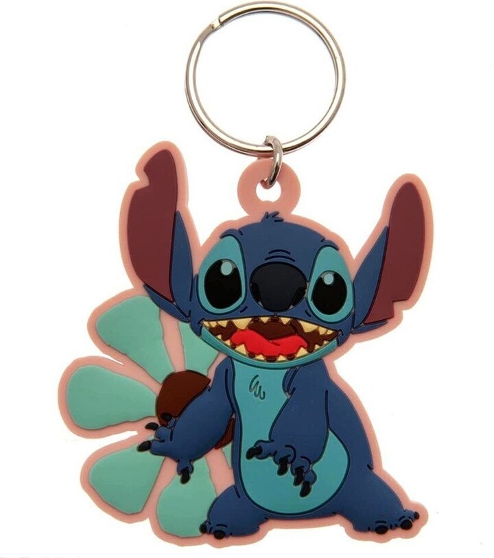 Lilo & Stitch Smile PVC Stitch Keyring - ShopStyle