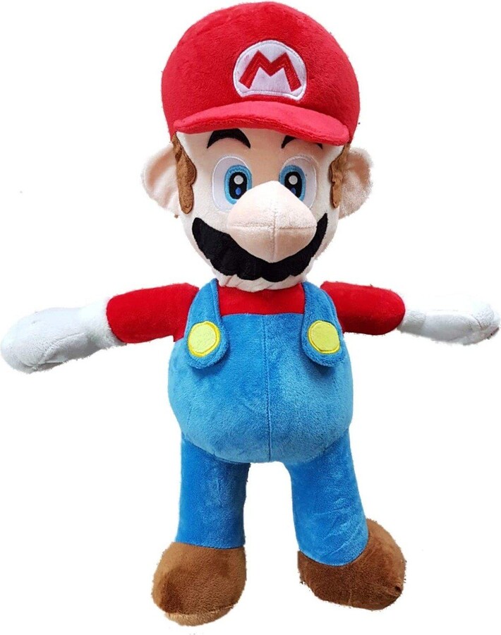 Super Mario Giant 61Cm Plush (Solid Mario) - ShopStyle Stuffed Animals