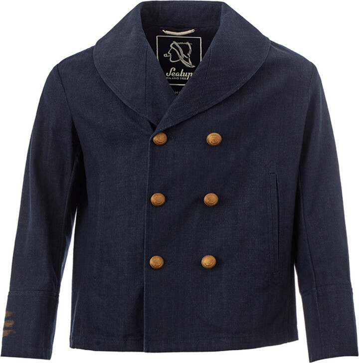 Sealup Double Breast Jacket in Men's Effect - ShopStyle
