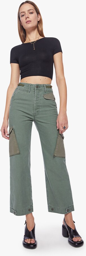 Mother The G.I. Jane Greaser Nerdy - ShopStyle Pants