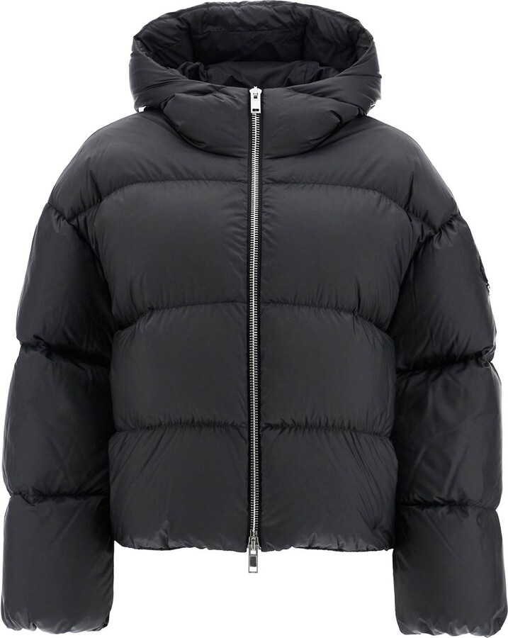Moncler 'short down jacket with hood skaara moncl - ShopStyle