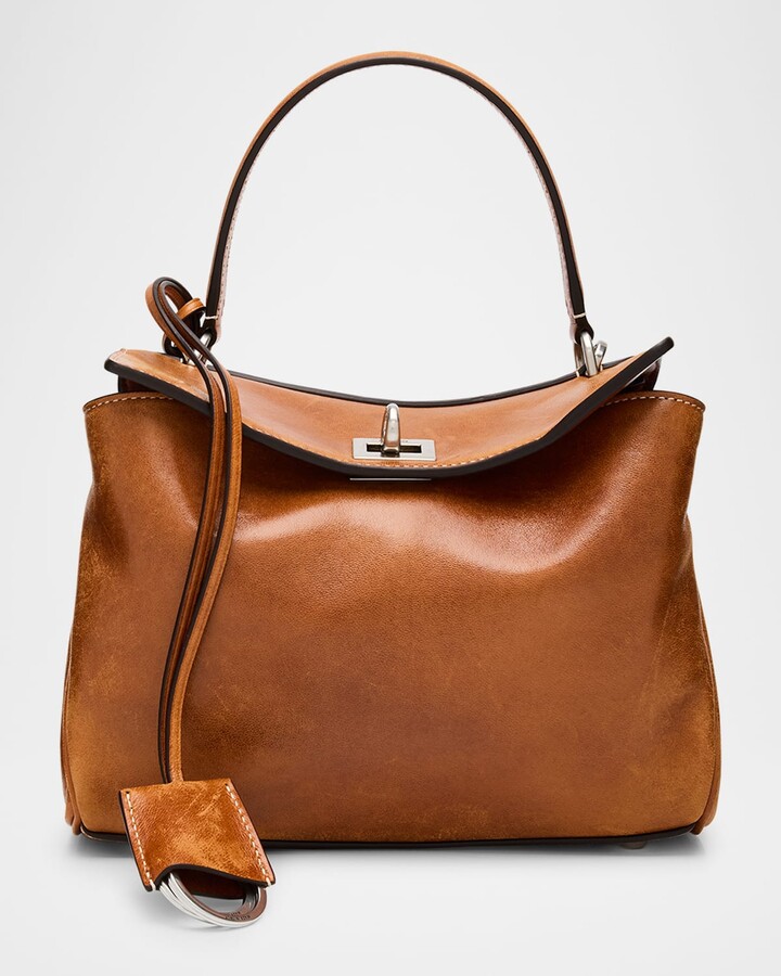 Balenciaga Rodeo Mini Leather Crossbody Bag - ShopStyle