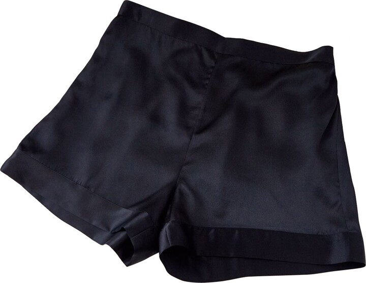 Soft Strokes Silk Women's Pure Mulberry Silk Shorts High-Waisted ...