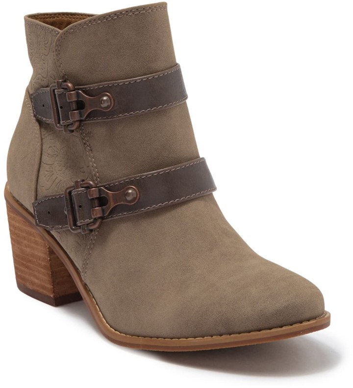 EuroSoft Jacinda Suede Double Buckle Bootie - ShopStyle Boots