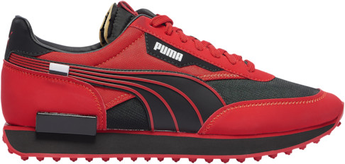 Puma Future Rider Running Shoes - Hi Risk Red / Black White - ShopStyle