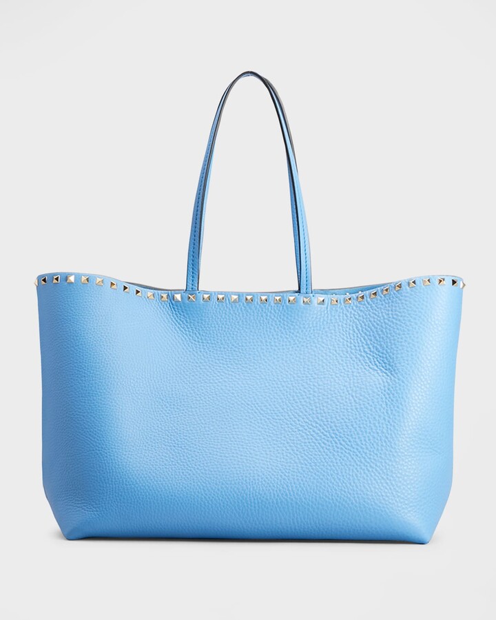 Valentino Garavani Rockstud Vitello Tote Bag - ShopStyle