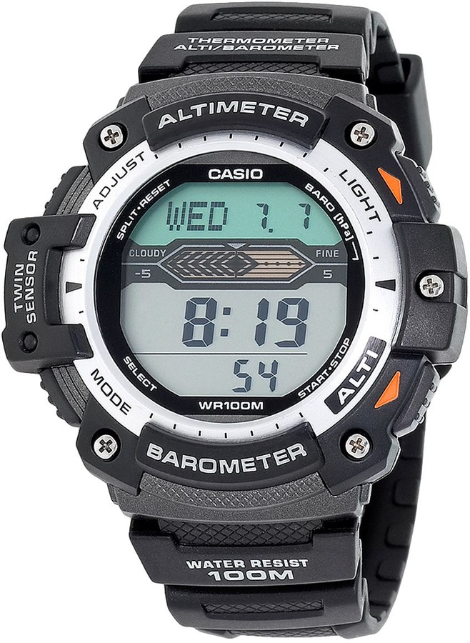 Casio Men's Twin Sensor Digital Chronograph Watch - SGW300H-1AV ...