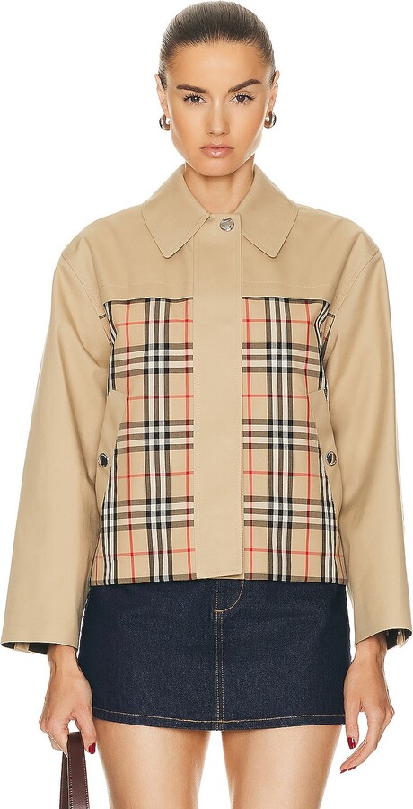 Burberry Hawkley Jacket in Beige - ShopStyle