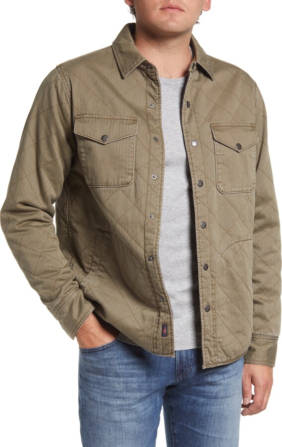 Faherty Organic Cotton Reversible Quilted Jacket - ShopStyle