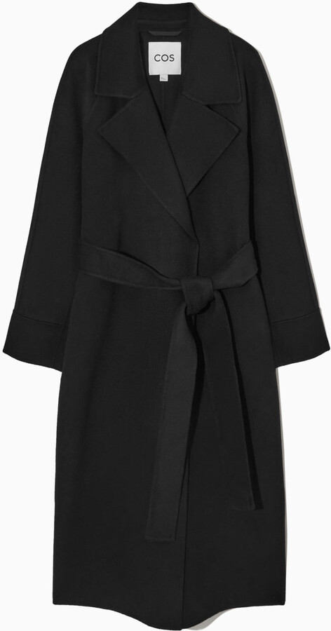 COS Belted Double-Faced Wool Coat - ShopStyle
