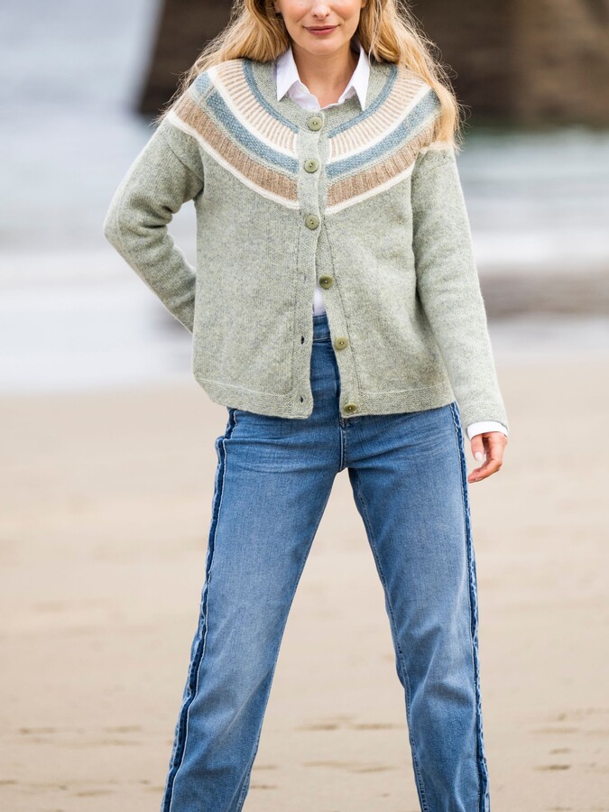 Celtic & Co. Shetland Style Wool Cardigan - ShopStyle