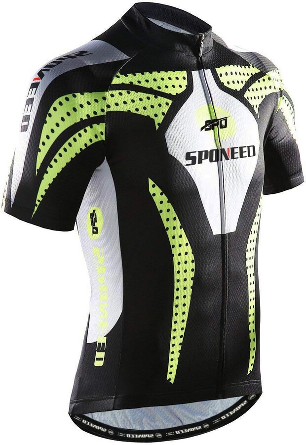 sponeed Men’s Cycling Jersey Short Sleeve Full Zipper Road Bike Shirt - ShopStyle