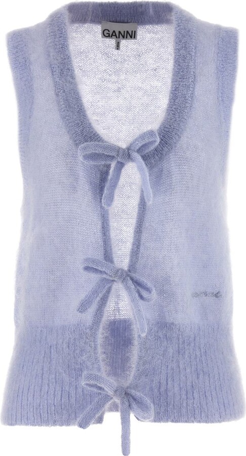 Ganni Bow vest - ShopStyle