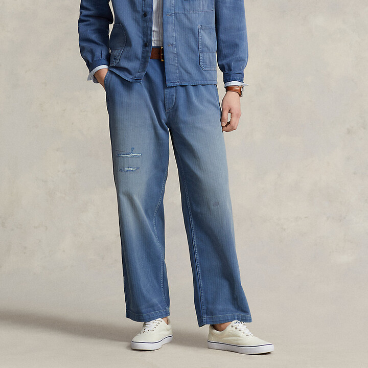 Ralph Lauren Burroughs Relaxed Fit Twill Pant - ShopStyle
